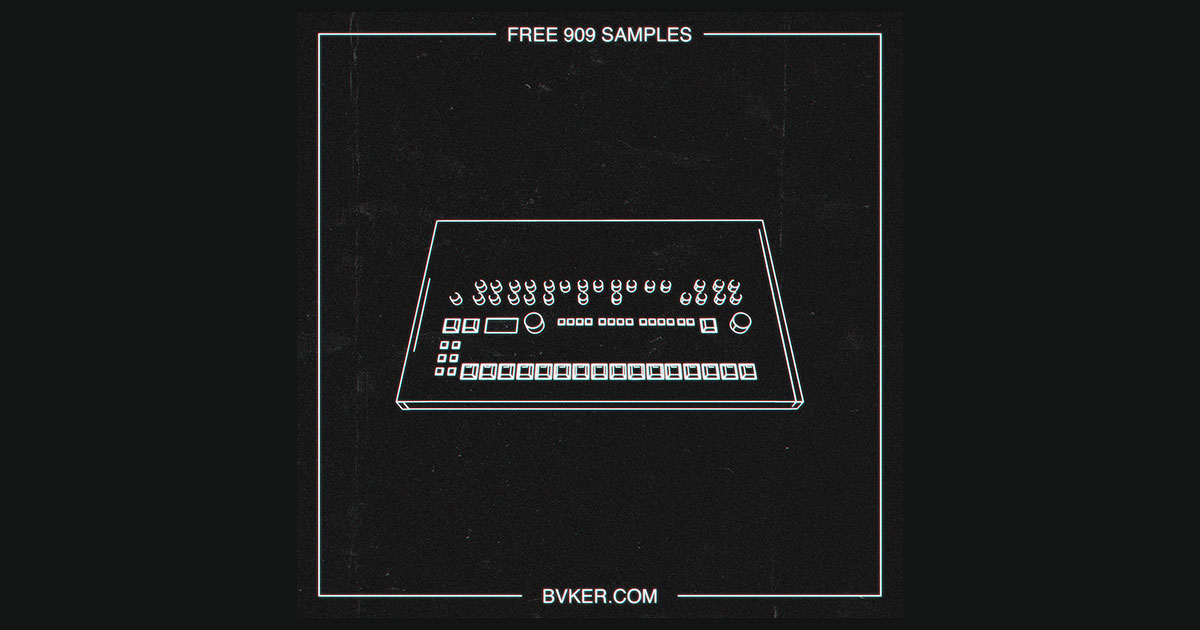 200+ Free Roland TR-909 Samples | Free Drum Kits